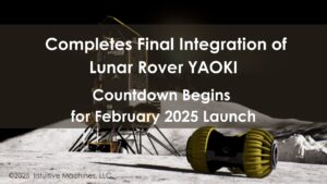 Dymon Co., Ltd. Completes Final Integration of Lunar Rover YAOKI | YAOKI